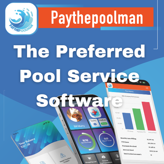 Pool Service Software - Paythepoolman Pool Service Software